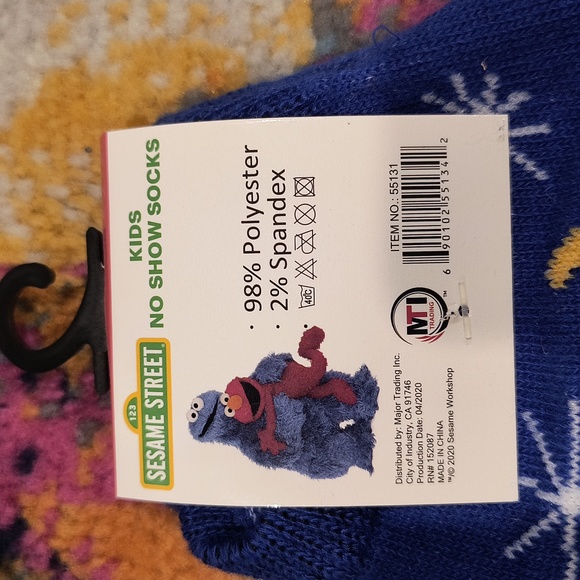 Sesame Street | Accessories | Nwt Sesame Street Socks Elmo | Poshmark